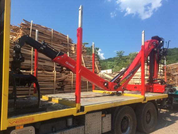 Palfinger EPSILON dizalica Q150Z96 za firmu Dragiša Komerc – Palfinger BH